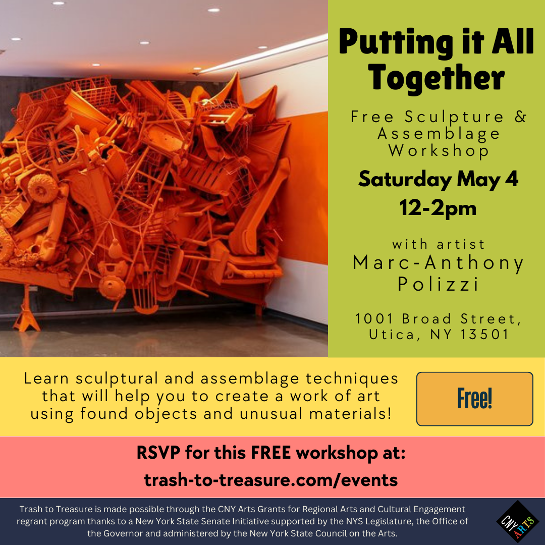 Utica Creative Reuse – Reduce waste by reusing and upcycling materials ...