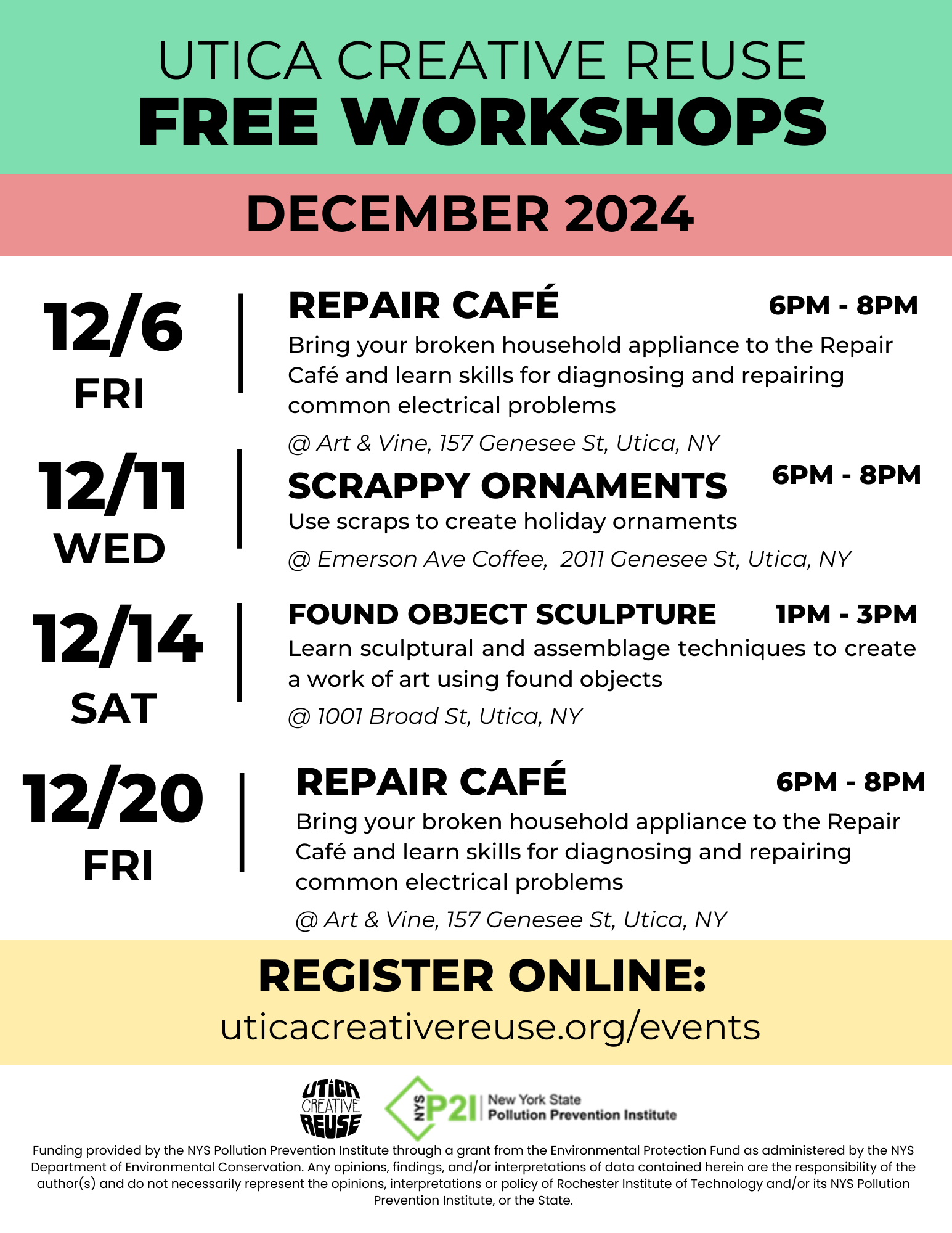 Newsletter – Utica Creative Reuse